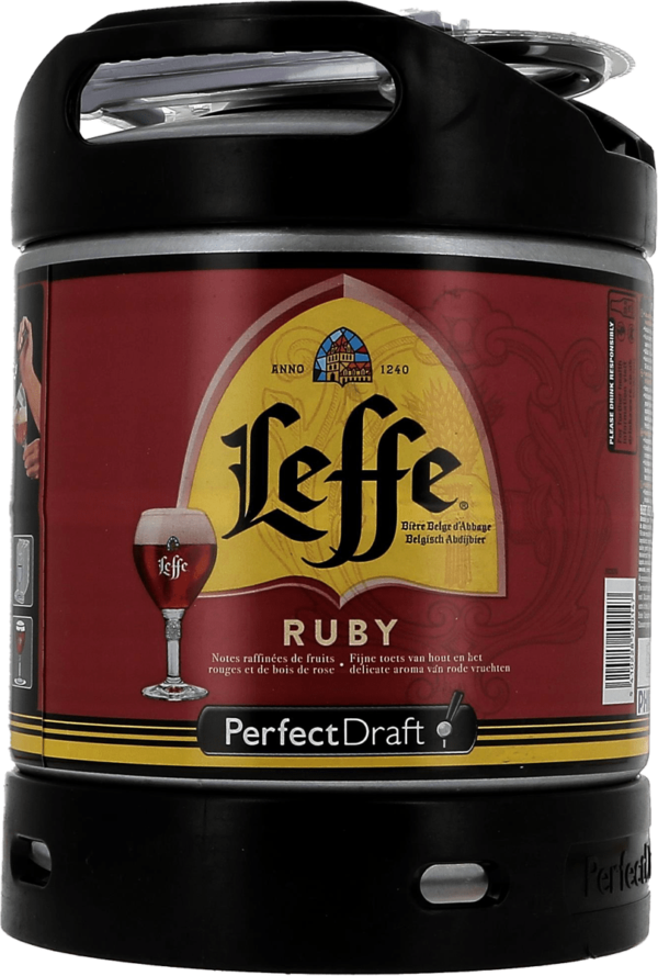 LEFFE RUBY 5° PERFECT DRAFT FUT 6L | E-Shop