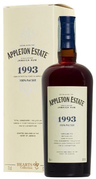 Appleton Estate 1993 "Hearts Collection" 63° Jamaïque | E-Shop