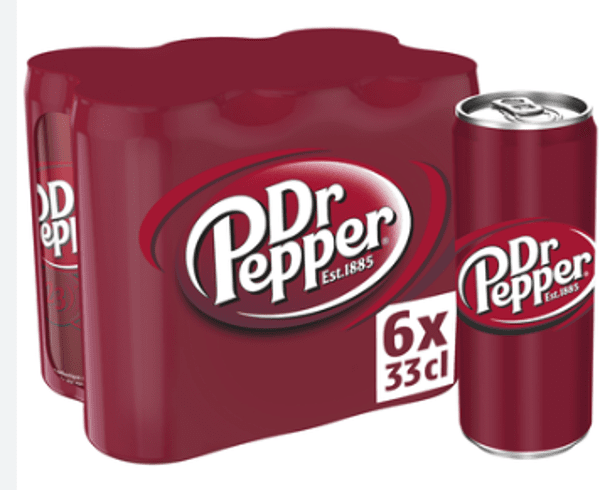 DR.PEPPER SLIM CANS 6x33cl | E-Shop